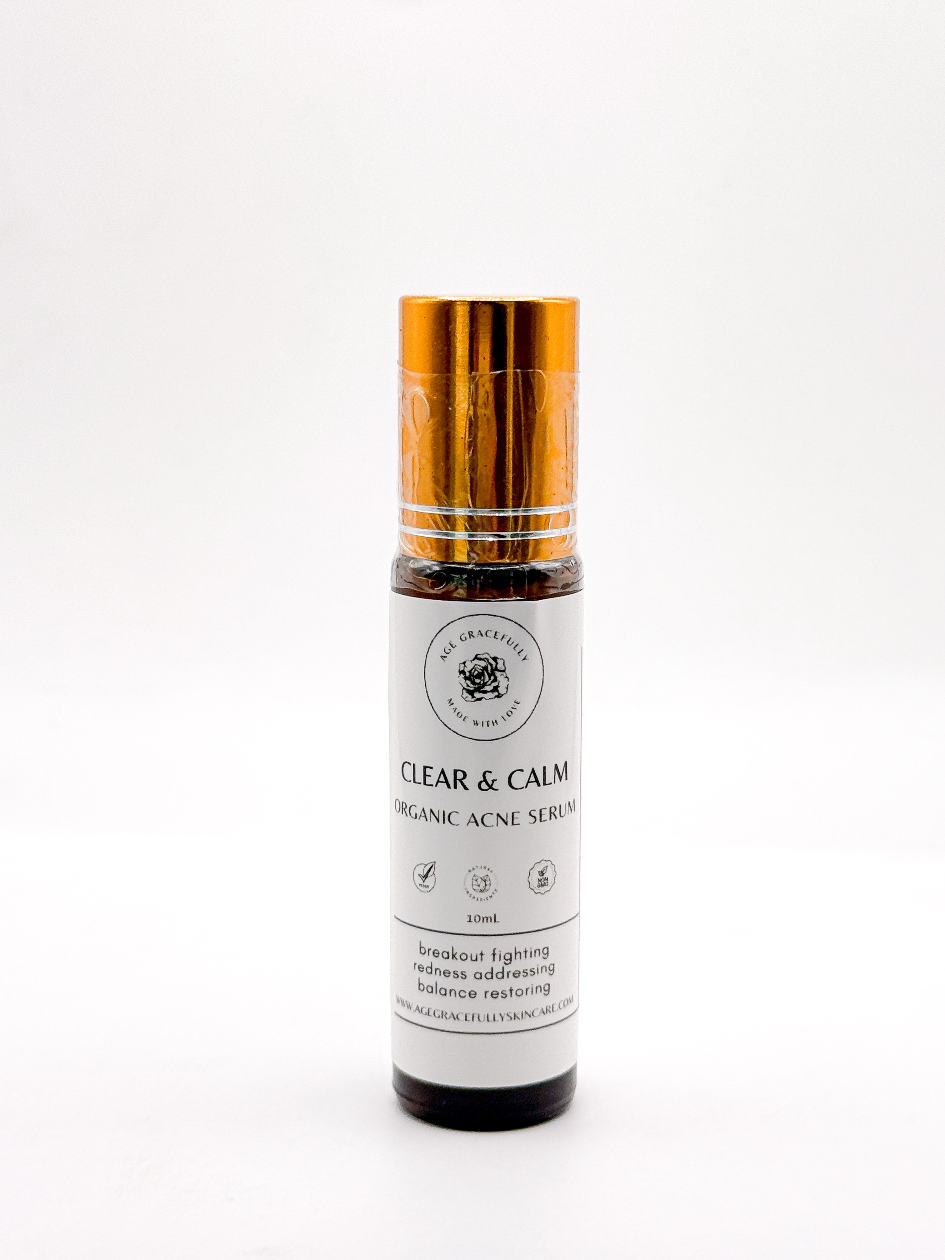 Clear & Calm Acne Serum – Age Gracefully
